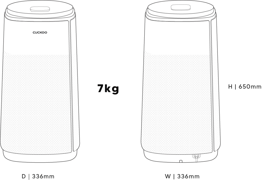 Cuckoo K Model Air Purifier | Cuckoo Malaysia